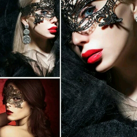 boutique | Accessories | Masquerade Party Mask Fetish Boudoir Last ...